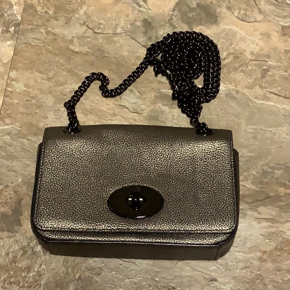 Coach Metallic Bronze Mini Bag - Gem